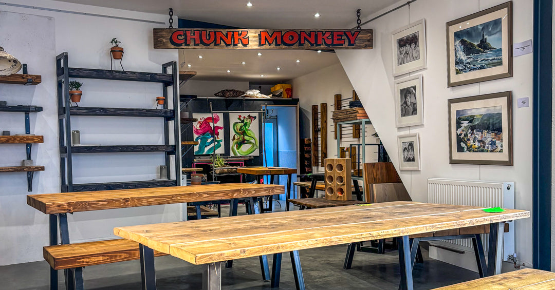 Chunk Monkey - Rustic Industrial Handmade Furniture – CHUNK MONKEY